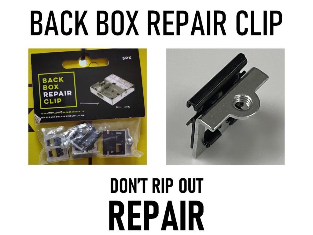 Back Box Repair Clip