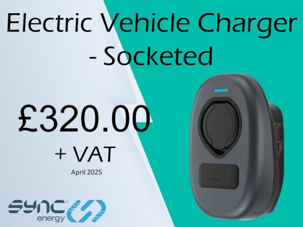 Sync Energy Socketed Electric Vehicle Charger