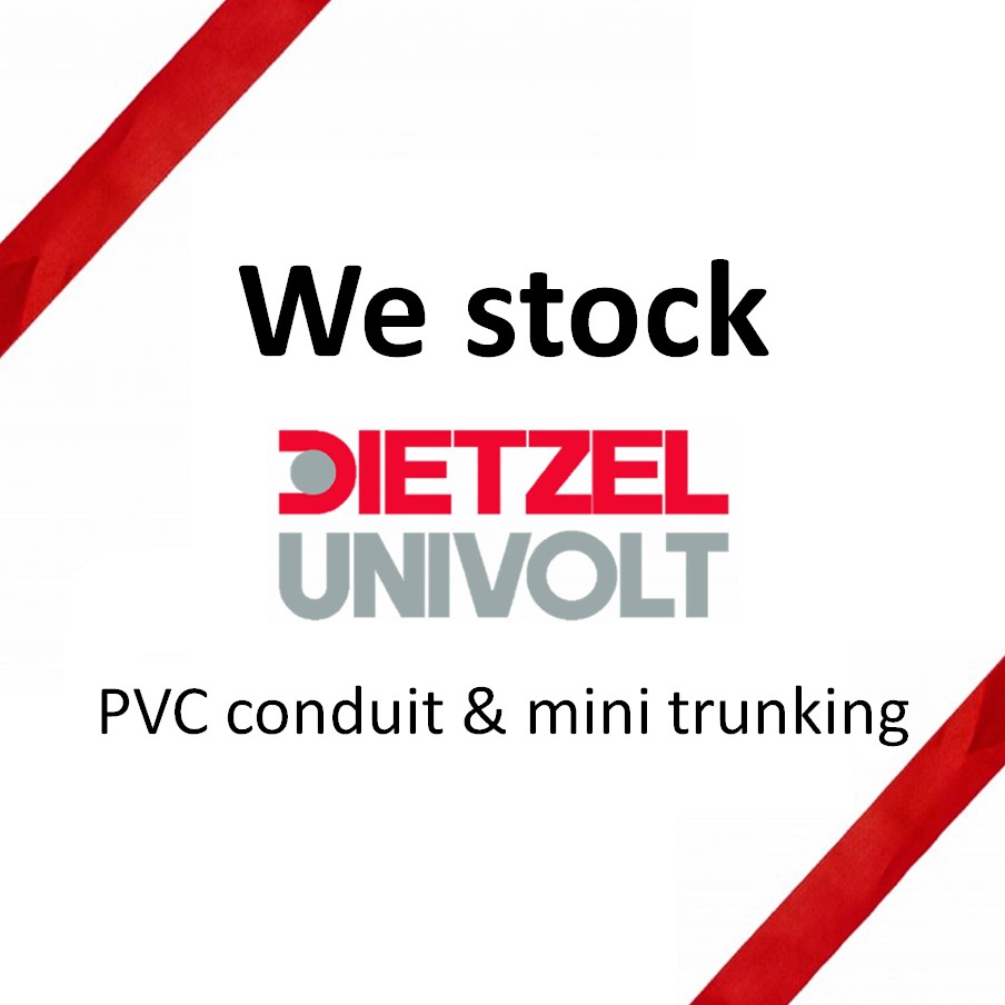 We Stock Univolt PVC Conduit & Mini Trunking